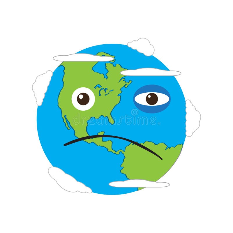 Sad Earth Stock Illustrations – 1,995 Sad Earth Stock Illustrations ...