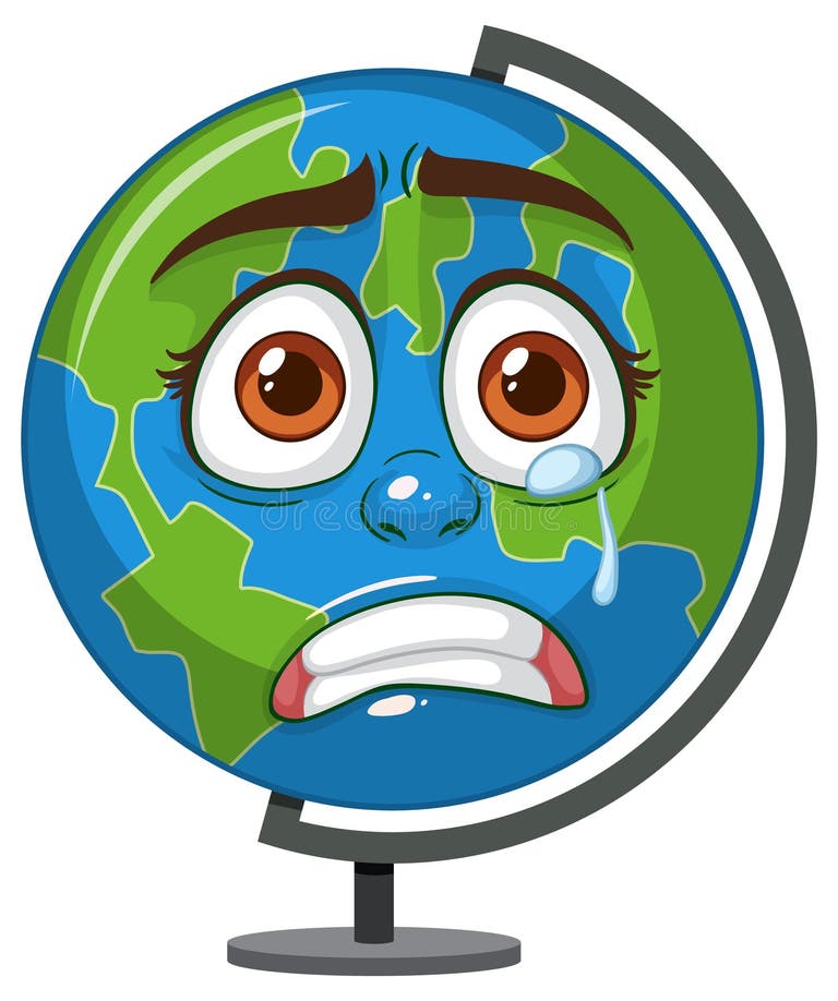 Sad Earth Stock Illustrations – 2,926 Sad Earth Stock Illustrations ...