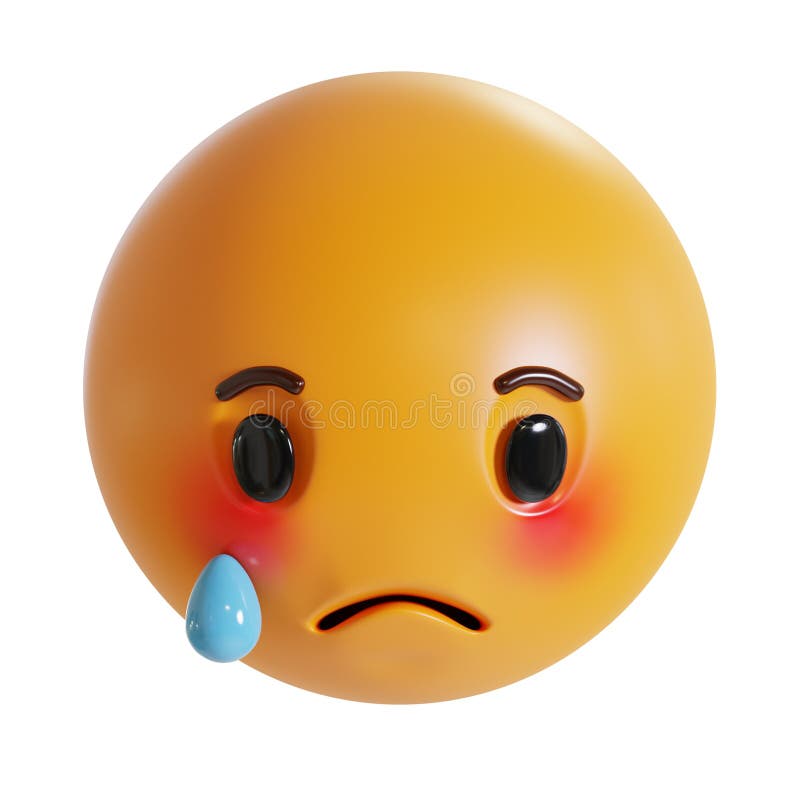 Sad Emoji 3d Icon Stock Illustrations – 2,331 Sad Emoji 3d Icon Stock ...