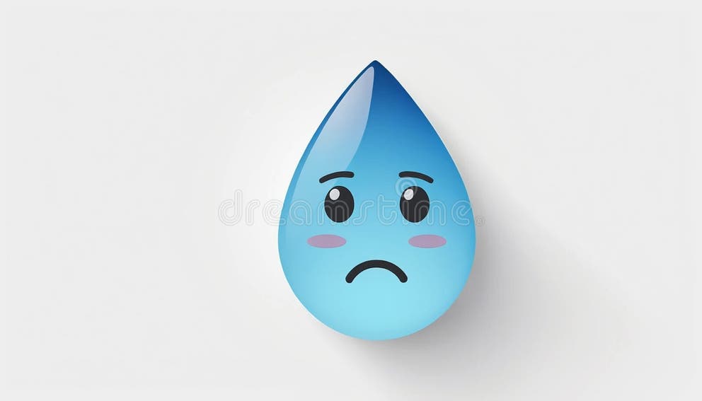 Sad Emoji Wallpaper stock illustration. Illustration of emotion - 378324968
