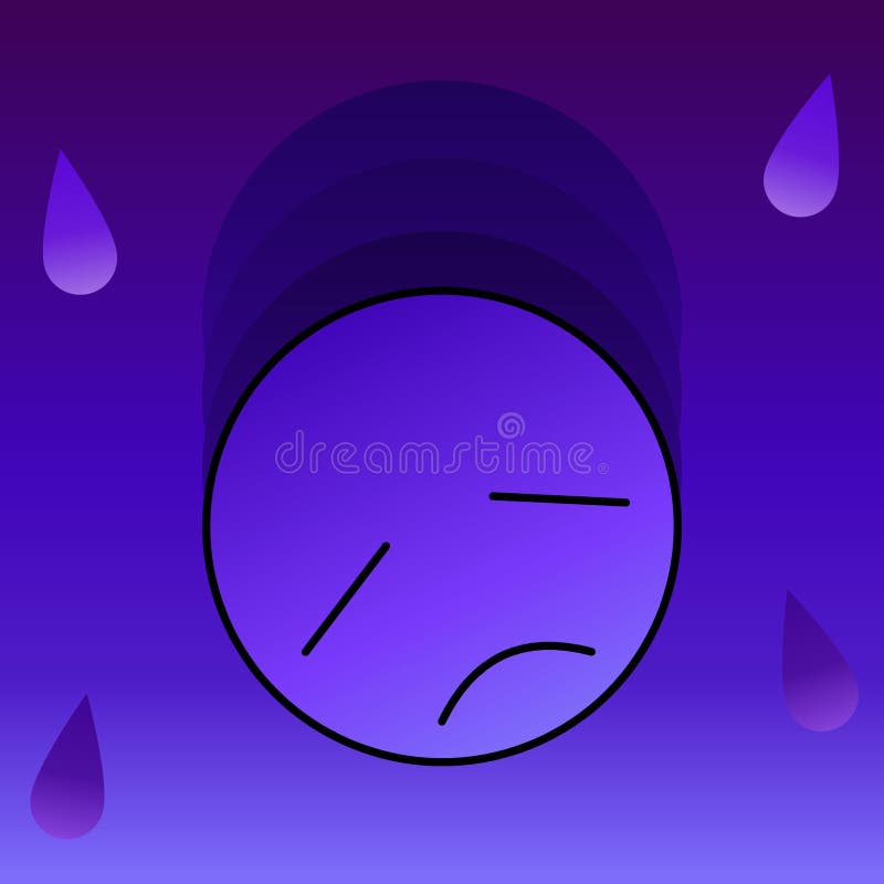 Purple Sad Face Stock Illustrations – 1,322 Purple Sad Face Stock ...