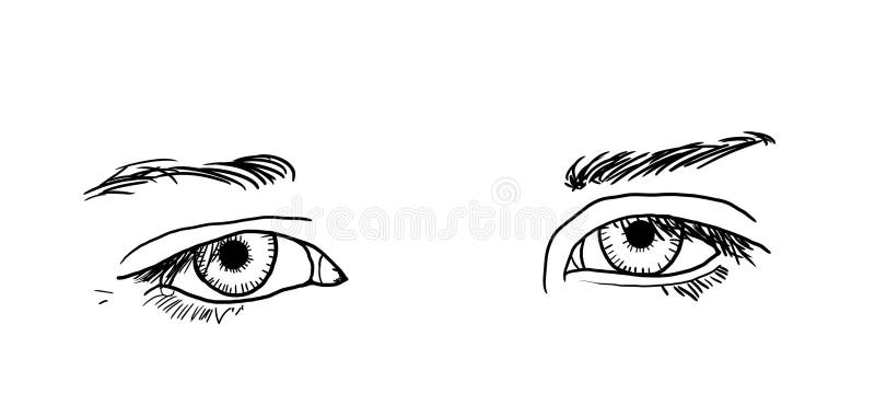 How To Draw Sad Eyebrows