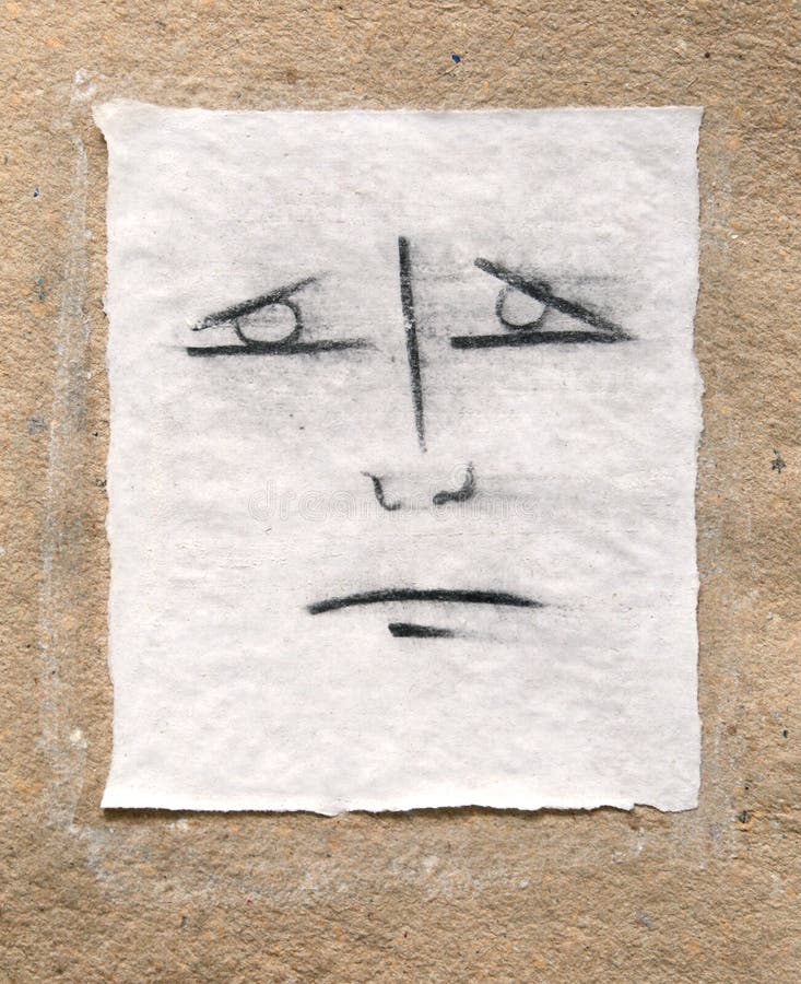 Realistic Sad Face Drawing