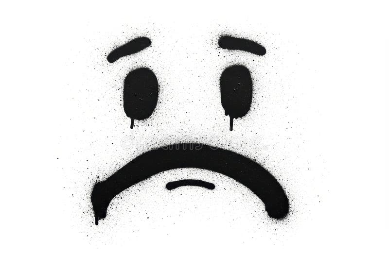 Graffiti Sad Face Stock Illustrations – 523 Graffiti Sad Face Stock ...