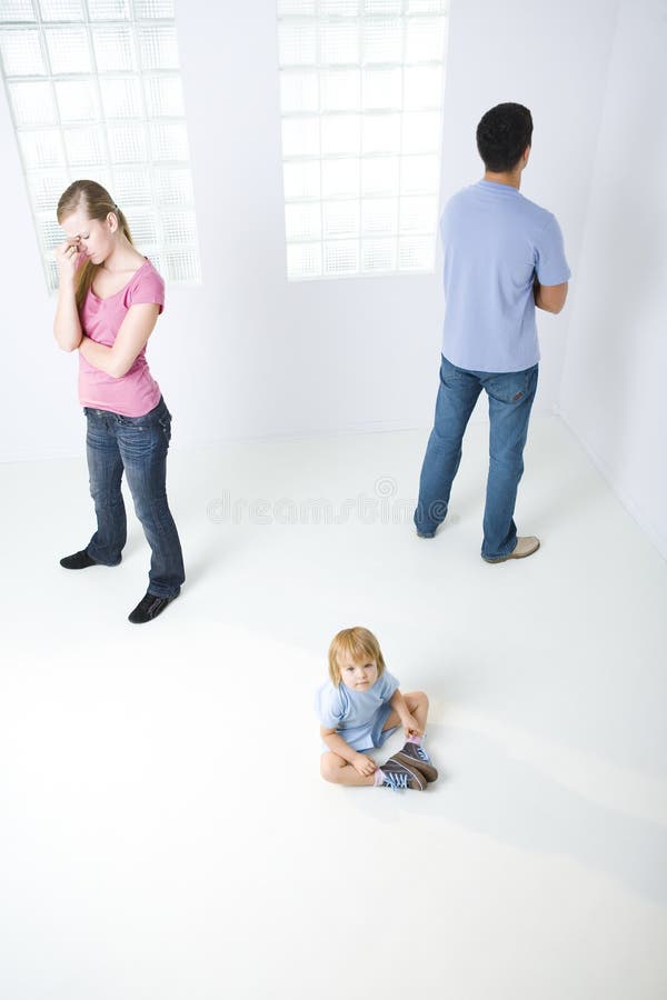 The sad family stock image. Image of caucasian, father - 6501787