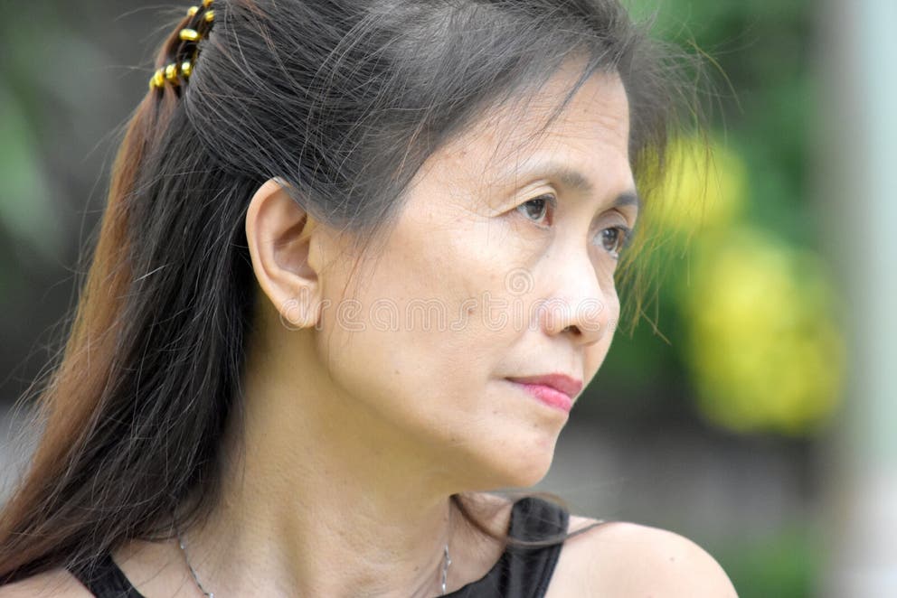 Sad Female Senior stock photo. Image of elder, feelings - 134873460