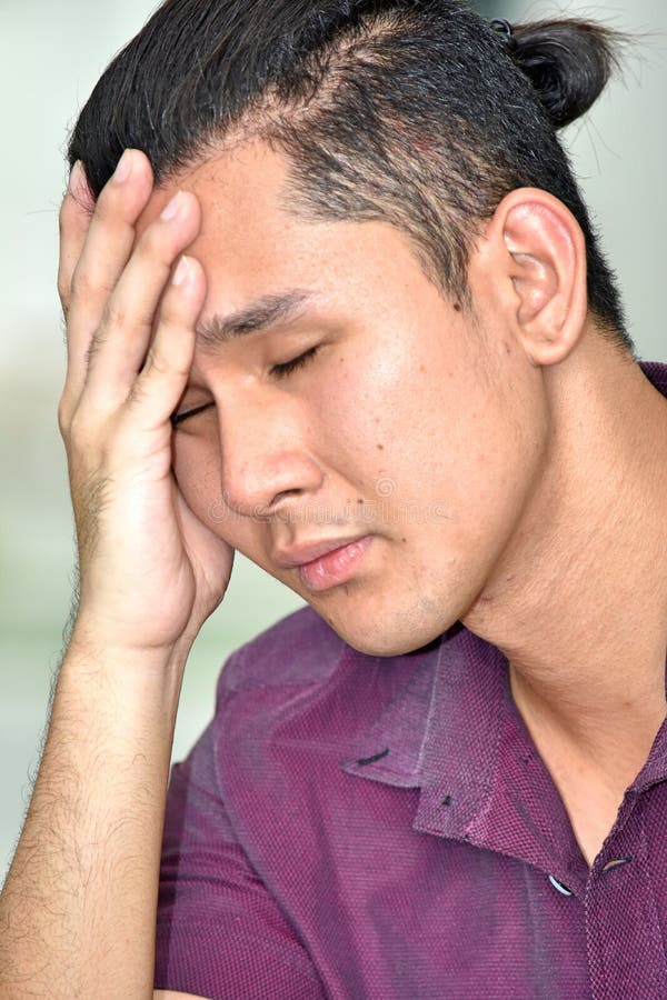 Sad Filipino Male stock image. Image of filipino, diversity - 128411691
