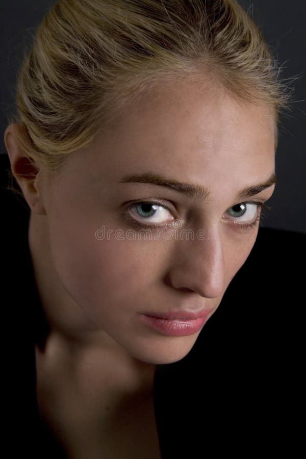 Sad Teenager stock photo. Image of melancholy, depressed - 2410338