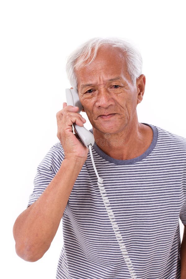 4,340 Old People Using Telephone Stock Photos - Free & Royalty-Free ...