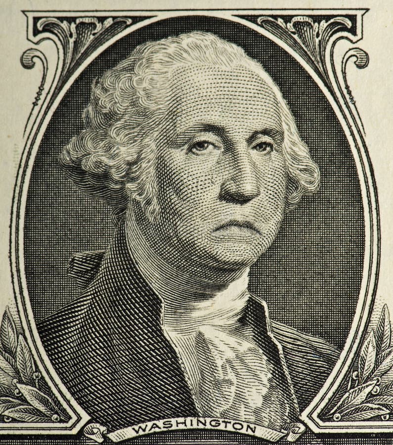Sad George Washington stock image. Image of paper, dollar - 5262863