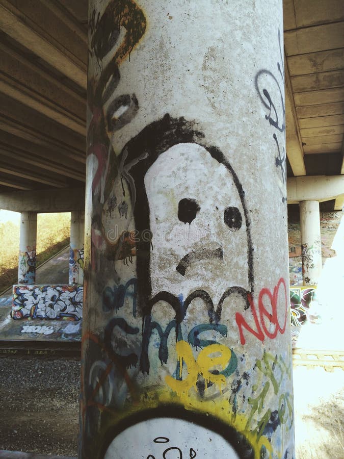 Sad Ghost stock image. Image of ghost, pillar, expression - 53649455