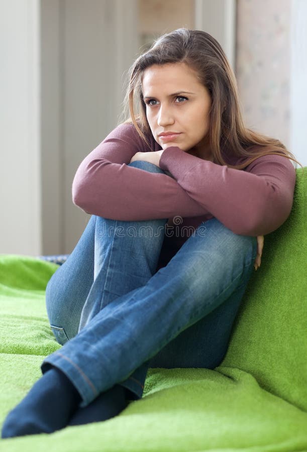 Sad Girl Having Disappointment Stock Photo - Image of despair ...