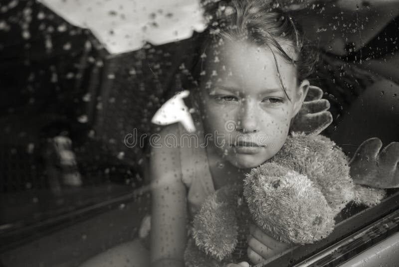 Sad girl portrait stock image. Image of help, sadness - 2932125