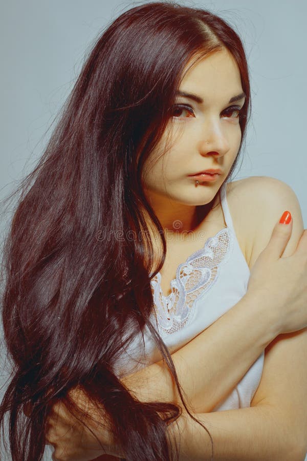 Sad girl stock image. Image of pretty, person, human - 84739719