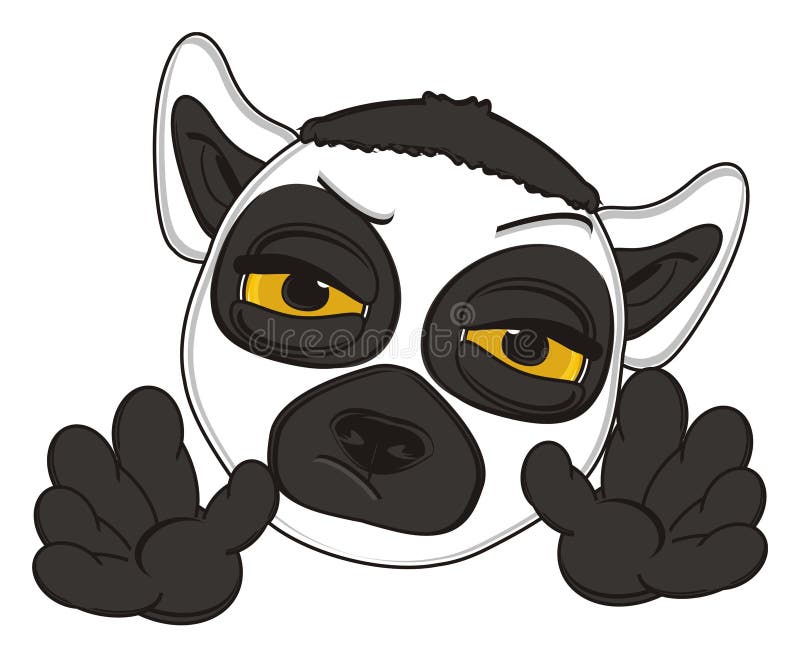 Sad Lemur Stock Illustrations – 42 Sad Lemur Stock Illustrations ...