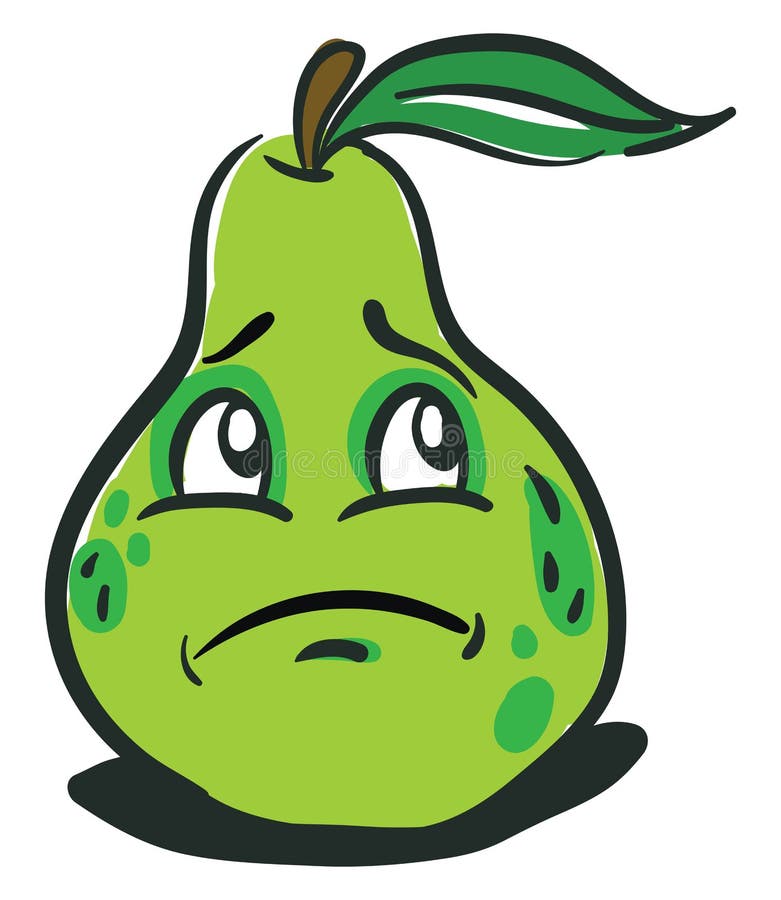 Sad Pear Stock Illustrations – 256 Sad Pear Stock Illustrations ...