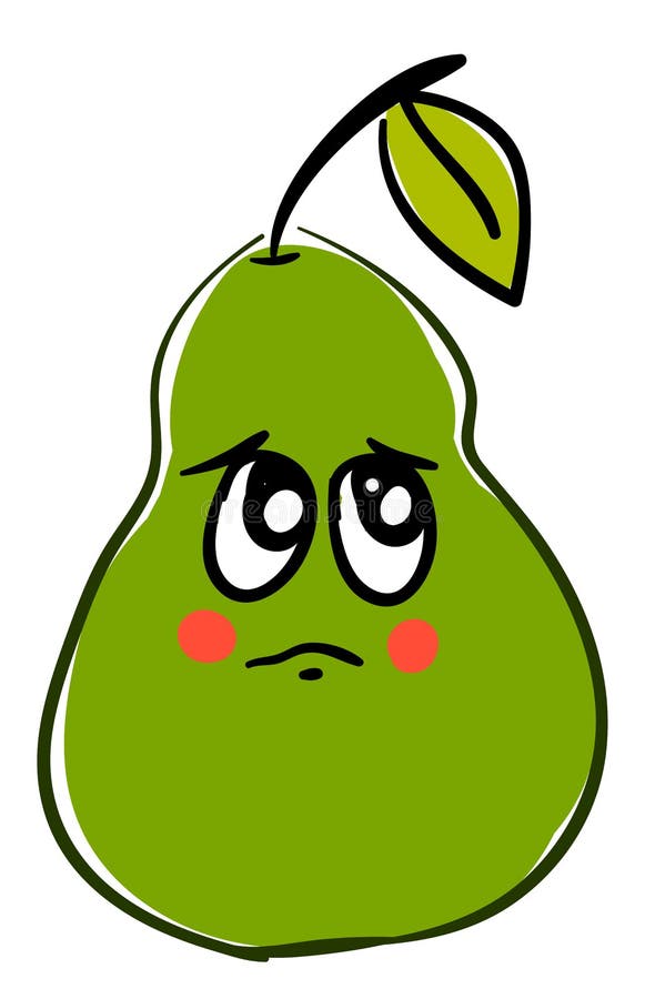 Sad Pear Stock Illustrations – 256 Sad Pear Stock Illustrations ...