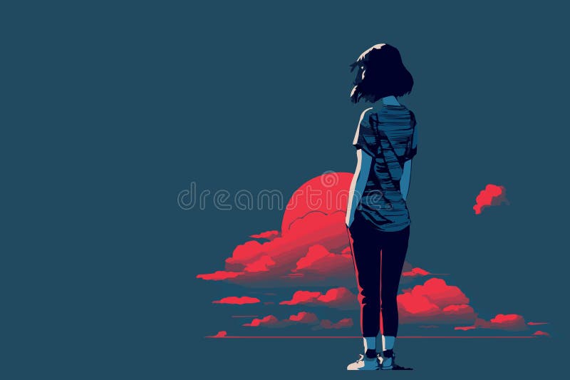Heartbroken Woman Stock Illustrations 363 Heartbroken Woman Stock