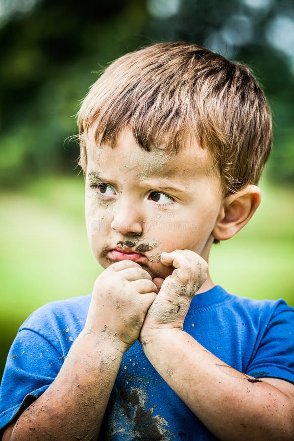 Sad Homeless Boy stock photo. Image of baby, affliction - 145574632