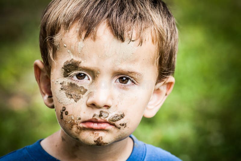 Sad Homeless Boy stock image. Image of outdoors, emotion - 145212193
