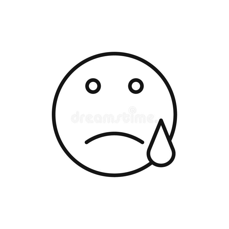 Sad Icon Vector Set Collection for Web Stock Vector - Illustration of ...