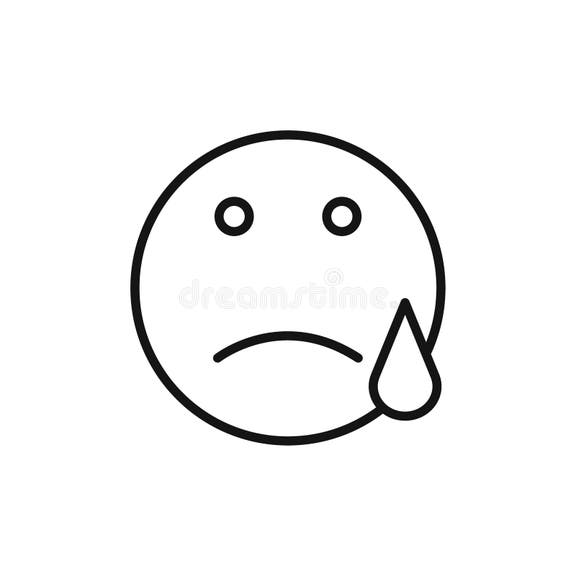 Sad Icon Vector Set Collection for Web Stock Vector - Illustration of ...