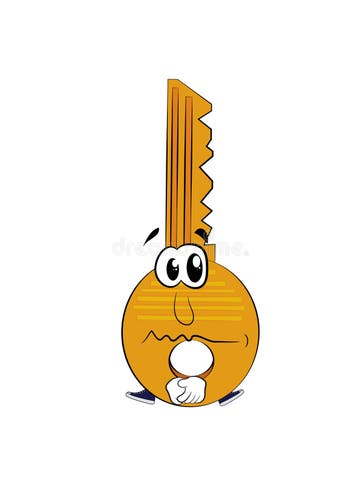 Sad Key Cartoon Stock Illustrations – 227 Sad Key Cartoon Stock ...