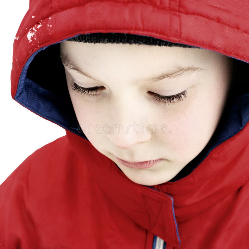 Sad Kid stock photo. Image of portrait, beautiful, face - 45002482