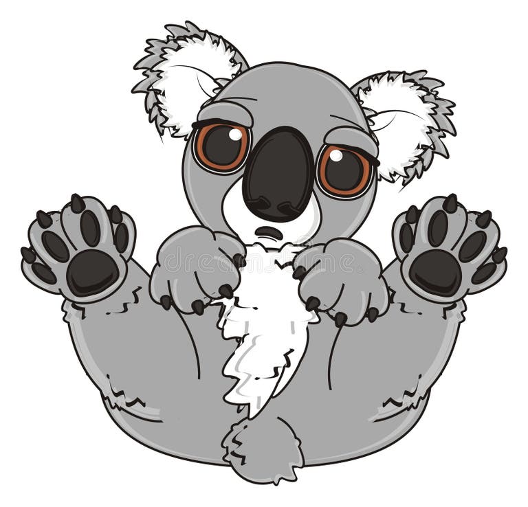 Sad Koala Stock Illustrations – 337 Sad Koala Stock Illustrations ...