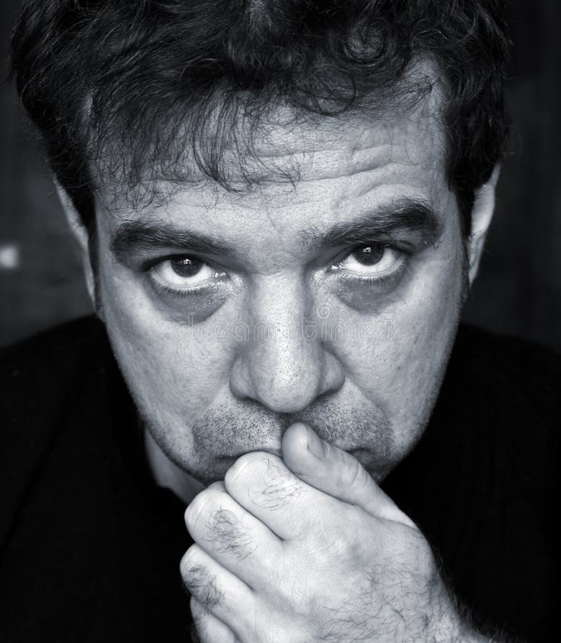 Sad men stock photo. Image of thinking, despair, expressing - 9045508