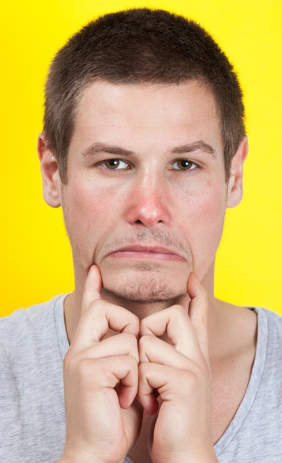 Sad man stock photo. Image of grief, pain, person, woeful - 27940092