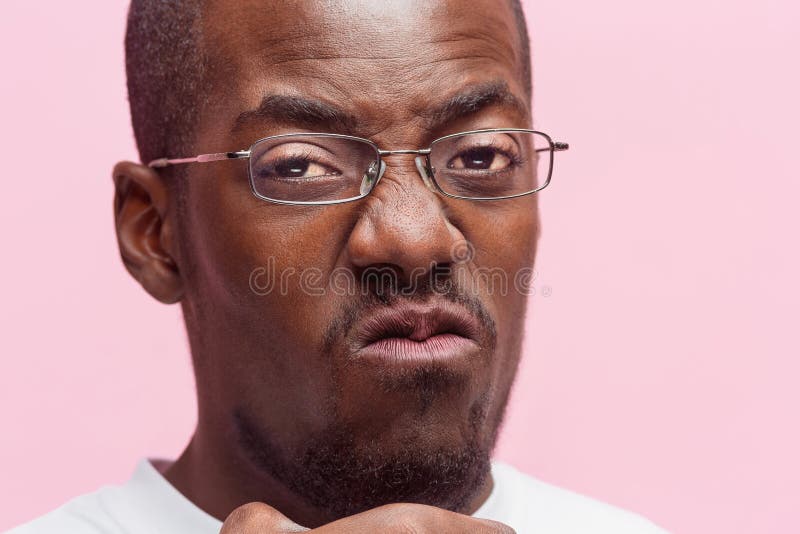 The Sad Man In In Disappointment And Depression Stock Photo - Image of ...