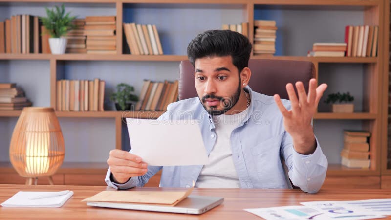 Sad Man Experiencing Professional Setback and Appears To Be Emotionally ...