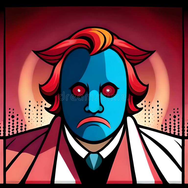 Sad Man Feeling Withdrawn - Ai Generated Image Stock Illustration ...