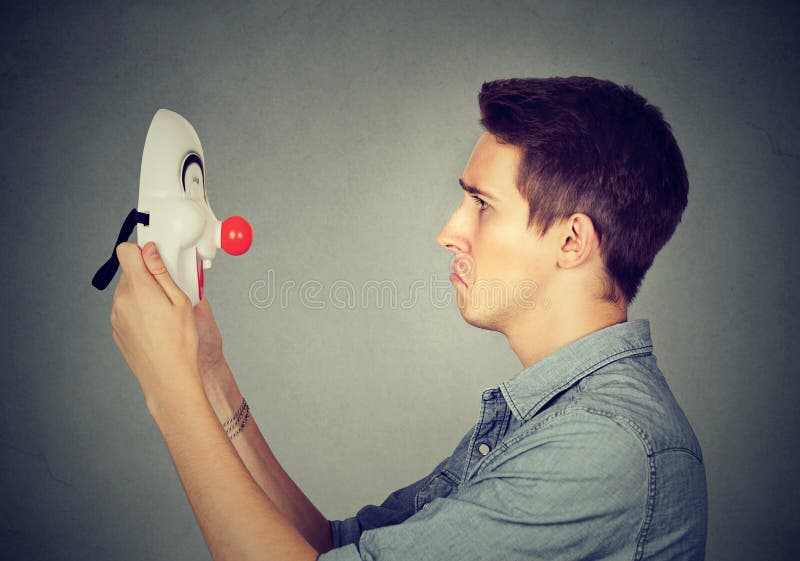 538 Happy Sad Mask Man Stock Photos - Free & Royalty-Free Stock Photos ...