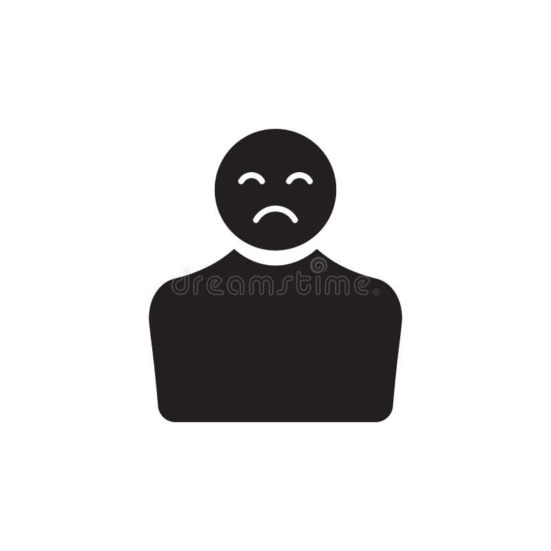 Emoji Cry Sadness Man Face Icon Symbol Stock Illustrations – 268 Emoji ...