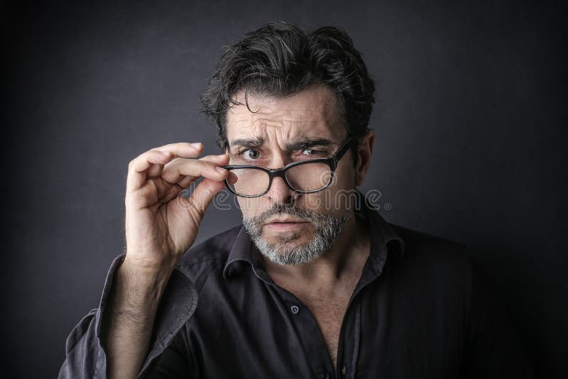 Sad man stock photo. Image of nice, smile, caucasian - 41416008