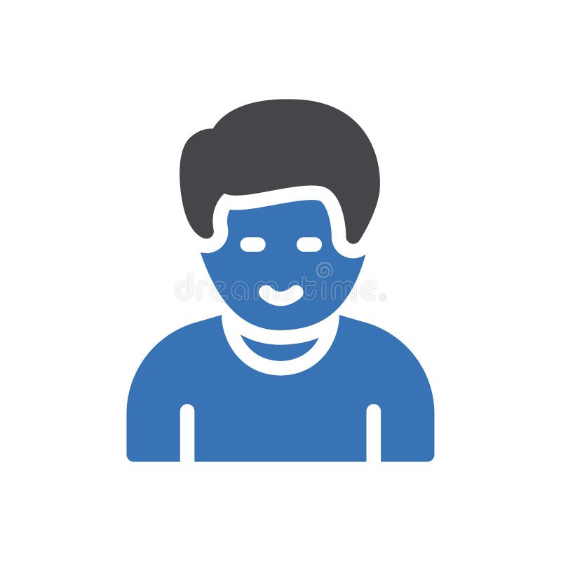 Sad man stock vector. Illustration of head, vector, male - 212460908