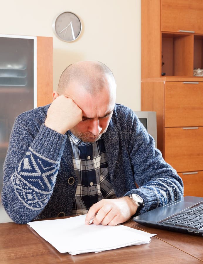 Office worker broken down stock image. Image of comparing - 7007205