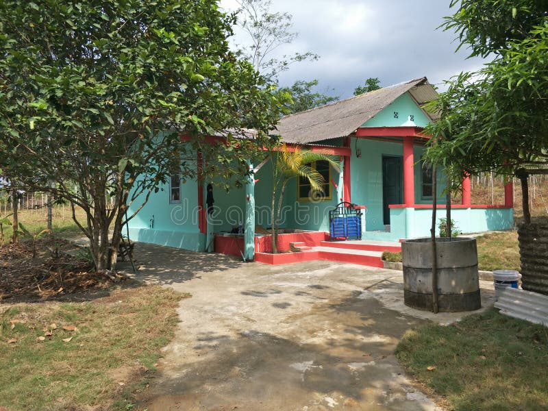 Sad Memory from this Old House ,will Never Forget Stock Image - Image ...