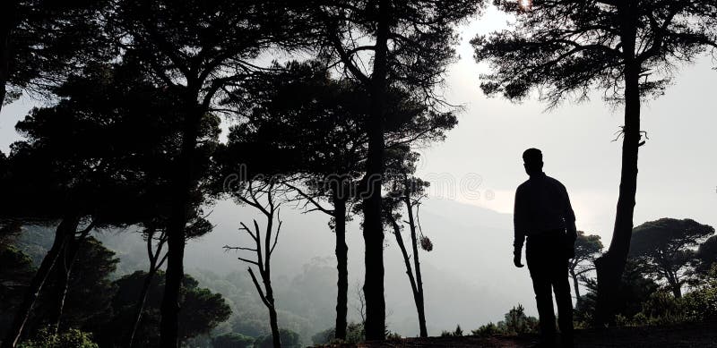 Sad in nature stock image. Image of nature, home, away - 120986375