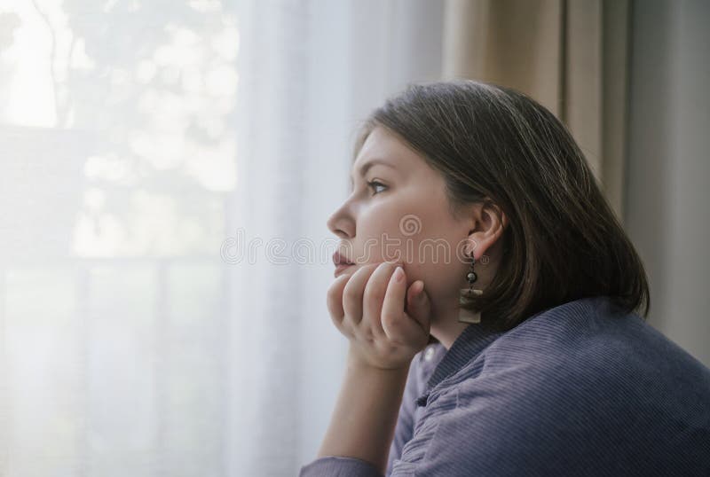2,522 Sad Woman Side View Stock Photos - Free & Royalty-Free Stock ...