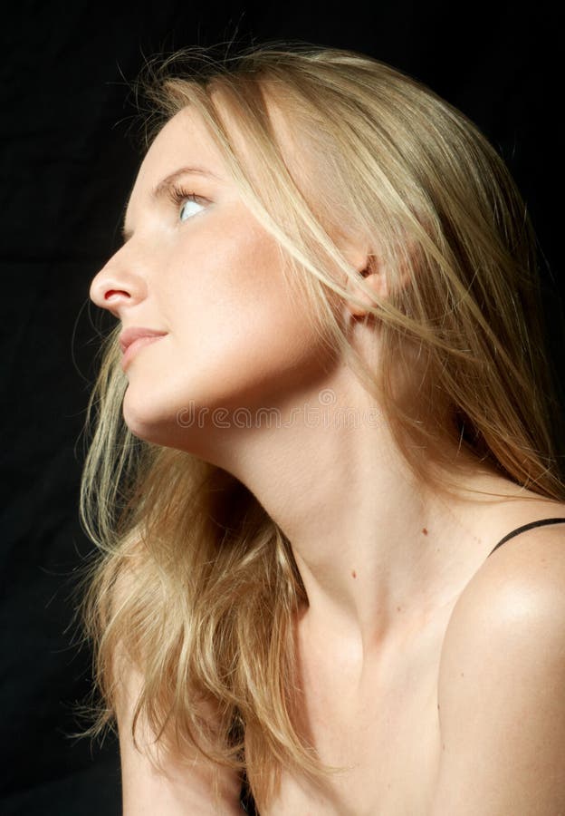 Sad portrait stock photo. Image of eyes, firm, gorgeous - 988572