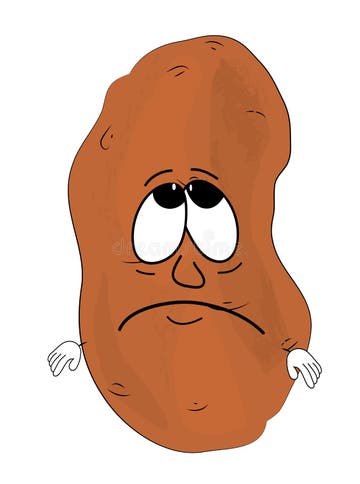 Sad Potato Stock Illustrations – 357 Sad Potato Stock Illustrations ...