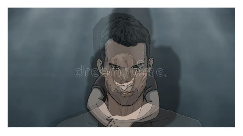 Man Feeling Depression and Sadness in Prison Cell Stock Video - Video ...