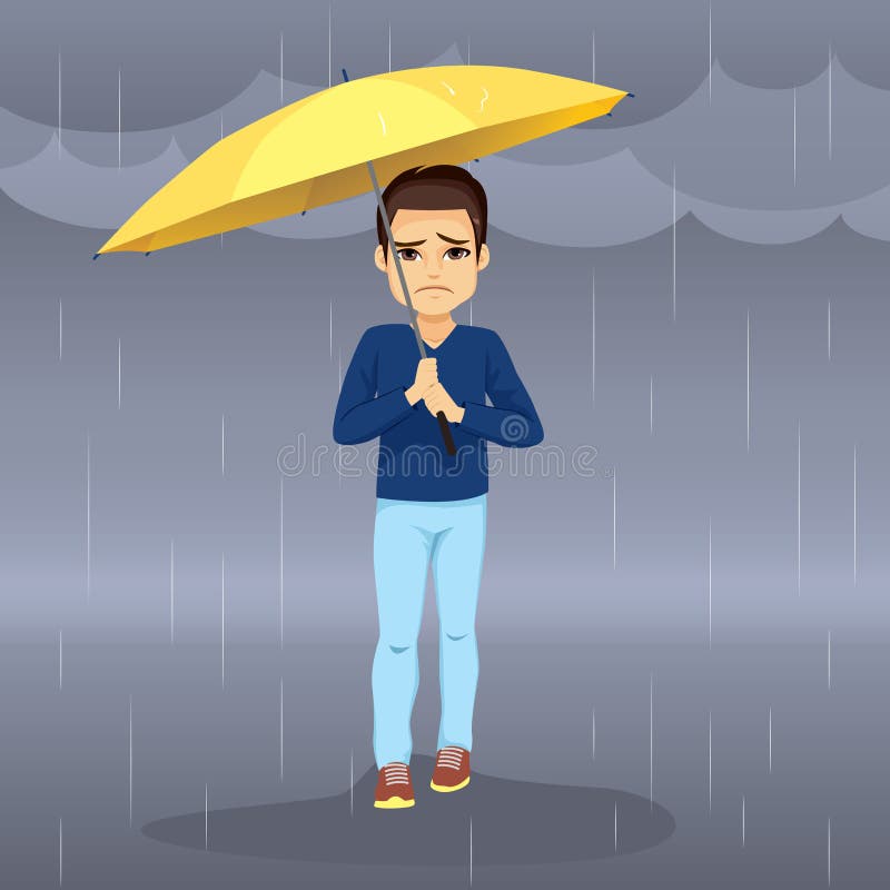 Raining Sad Stock Illustrations – 346 Raining Sad Stock Illustrations ...
