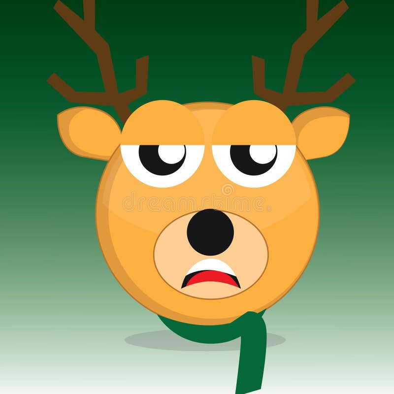 Reindeer Sad Stock Illustrations – 269 Reindeer Sad Stock Illustrations ...
