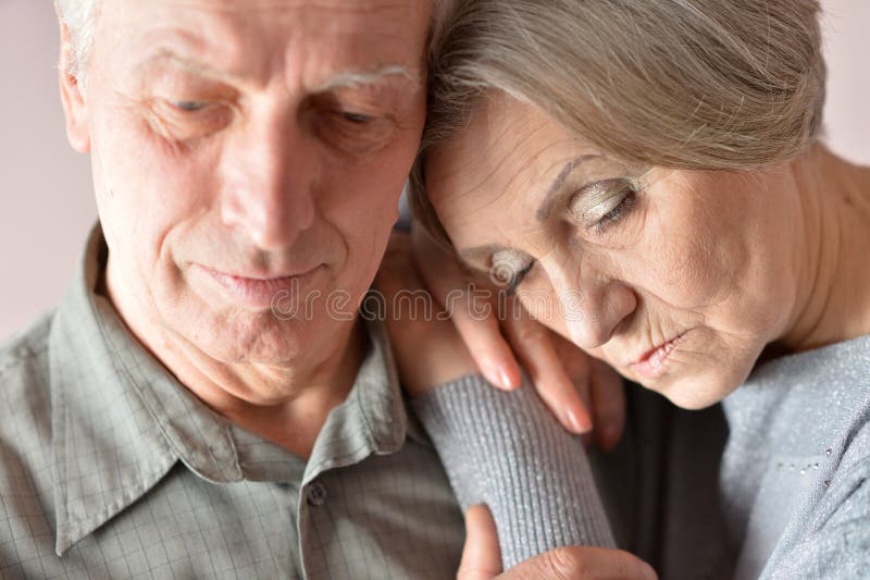 Sad mature couple stock image. Image of mature, male - 39799705