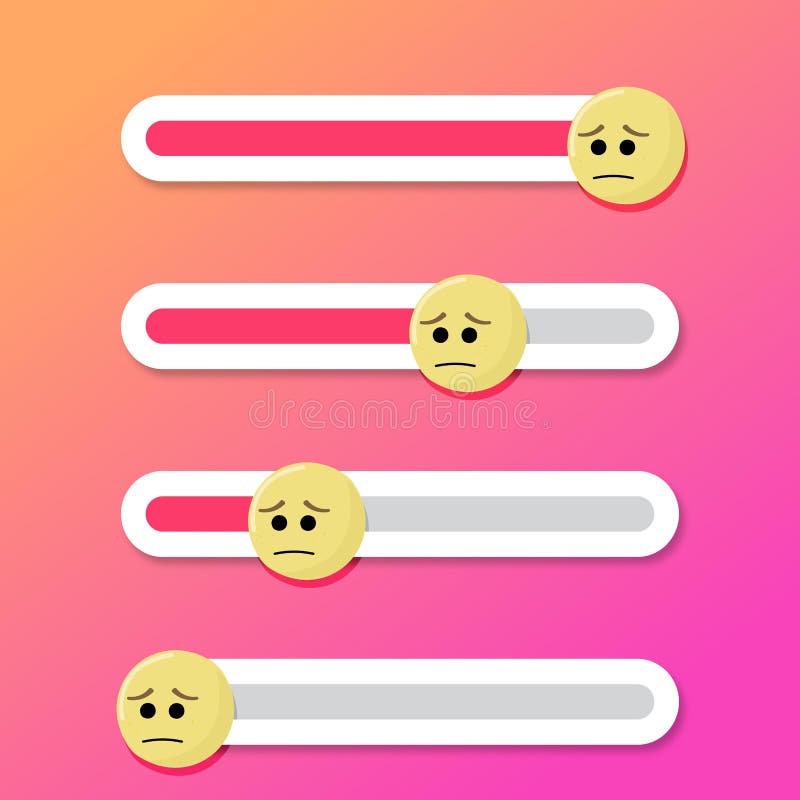 Emotion Slider Stock Illustrations – 172 Emotion Slider Stock ...