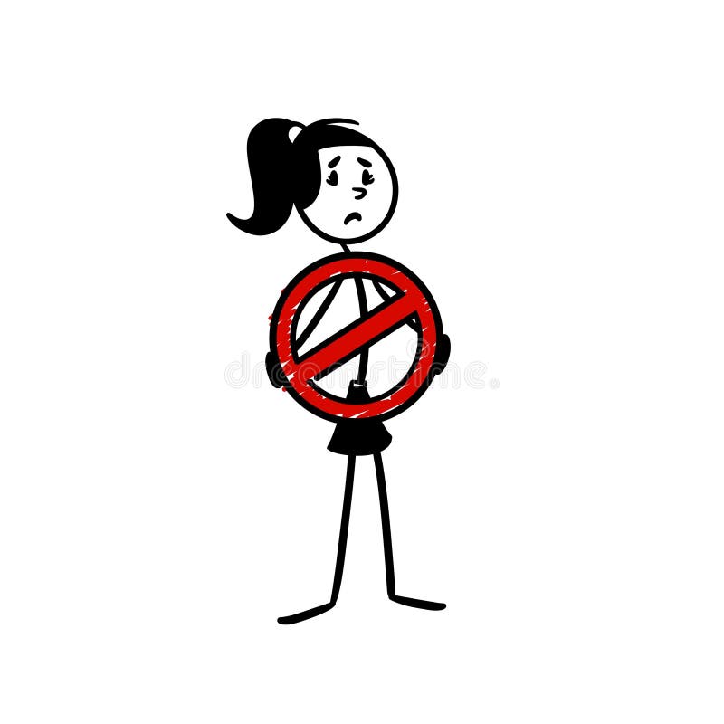 Stickman Stop Stock Illustrations – 210 Stickman Stop Stock ...